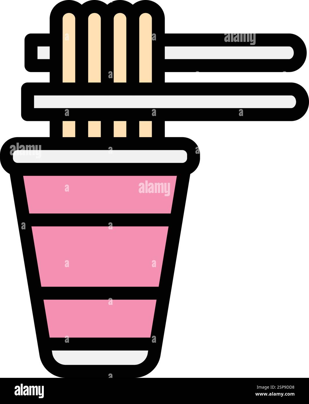 Instant food Vector Icon Design Illustration Stock Vector Image & Art ...