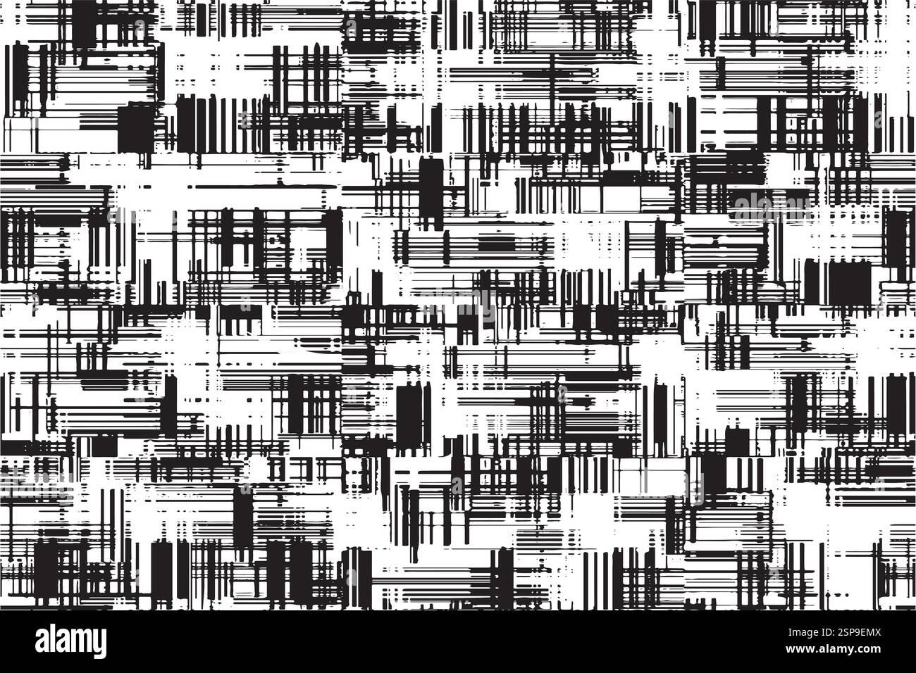 Seamless pattern Brushstrokes, stripes, random. Abstract, backdrop ...