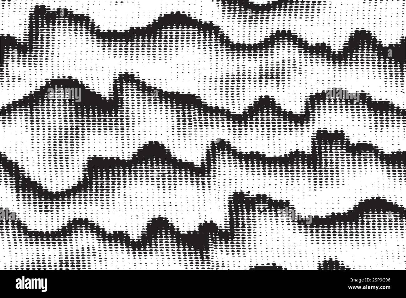Grunge halftone black and white line texture background. Abstract ...