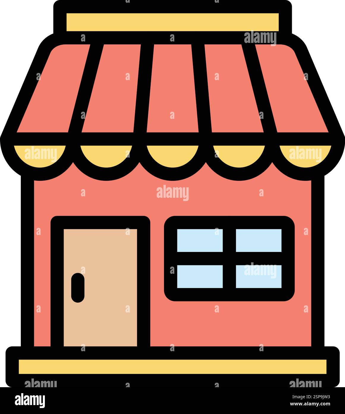 Vector vectors logo illustration shop Cut Out Stock Images & Pictures ...