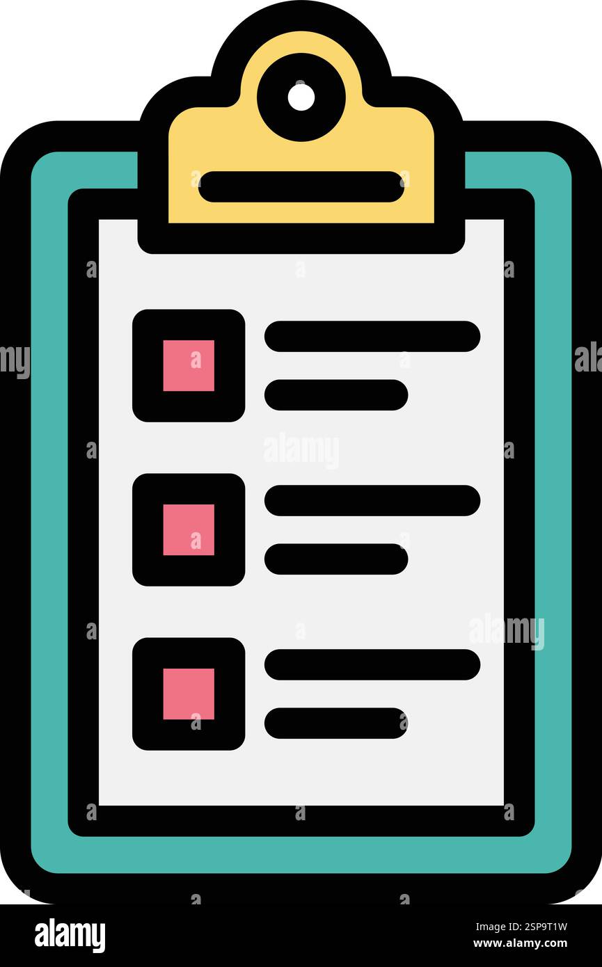 Check list Vector Icon Design Illustration Stock Vector Image & Art - Alamy