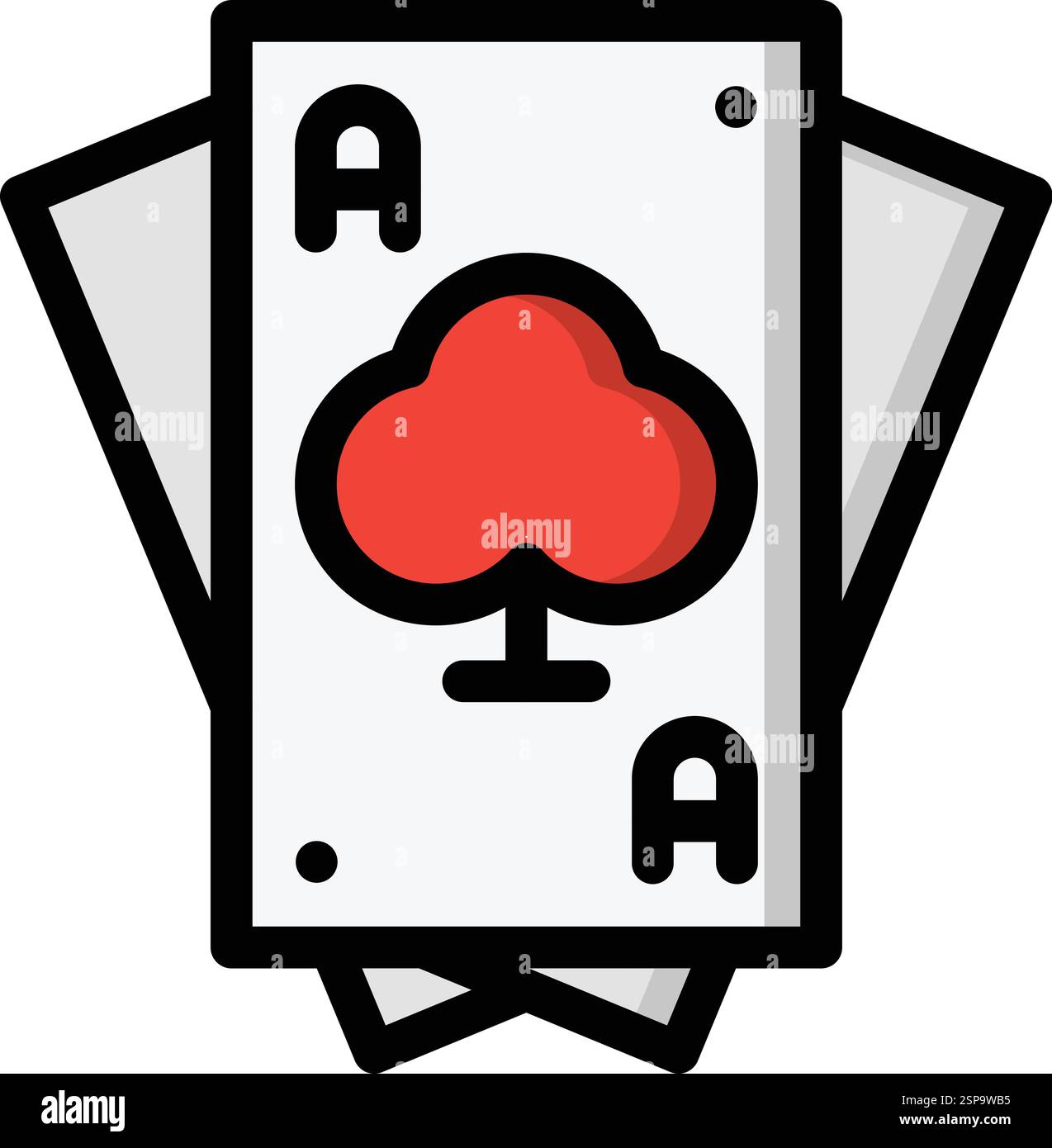 Playing card Vector Icon Design Illustration Stock Vector Image & Art ...