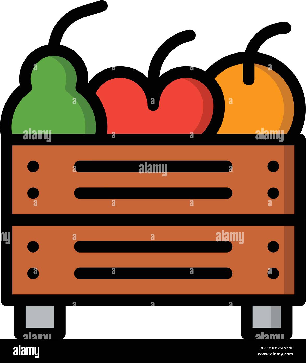 Fruit iconography Cut Out Stock Images & Pictures - Alamy