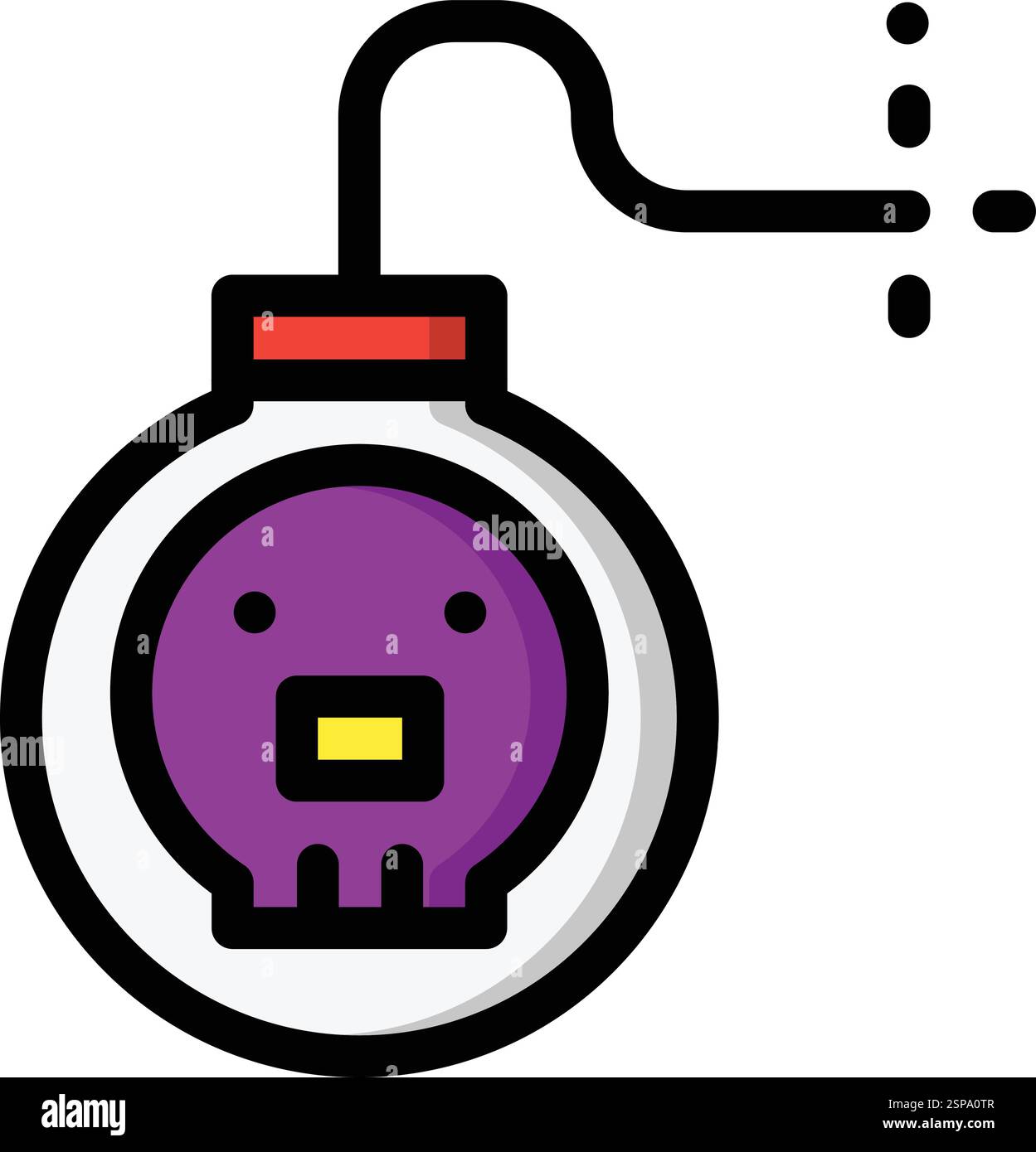 Bomb icon logo vector Stock Vector Images - Alamy