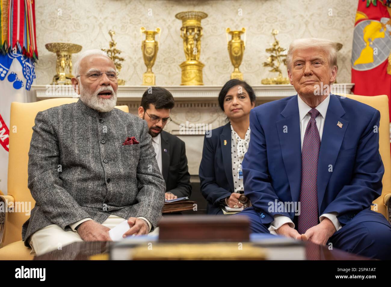 Washington, United States. 13th Feb, 2025. Indian Prime Minister ...