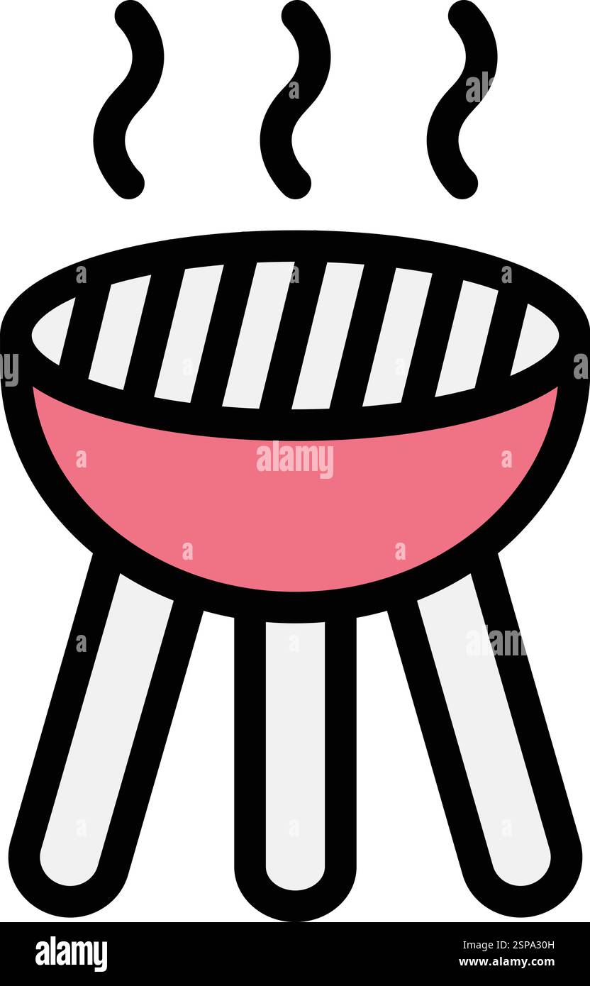 Grill vector vectors hi-res stock photography and images - Alamy