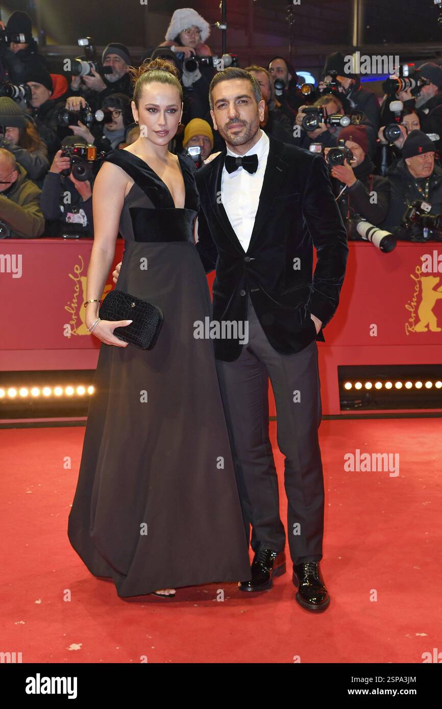 Jessica M Barek und Elyas M Barek bei der Premiere Das Licht und ...