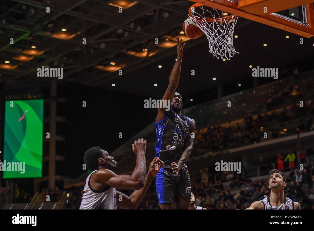 Jason Burnell during the LBA Frecciarossa Final Eight 2025 match ...
