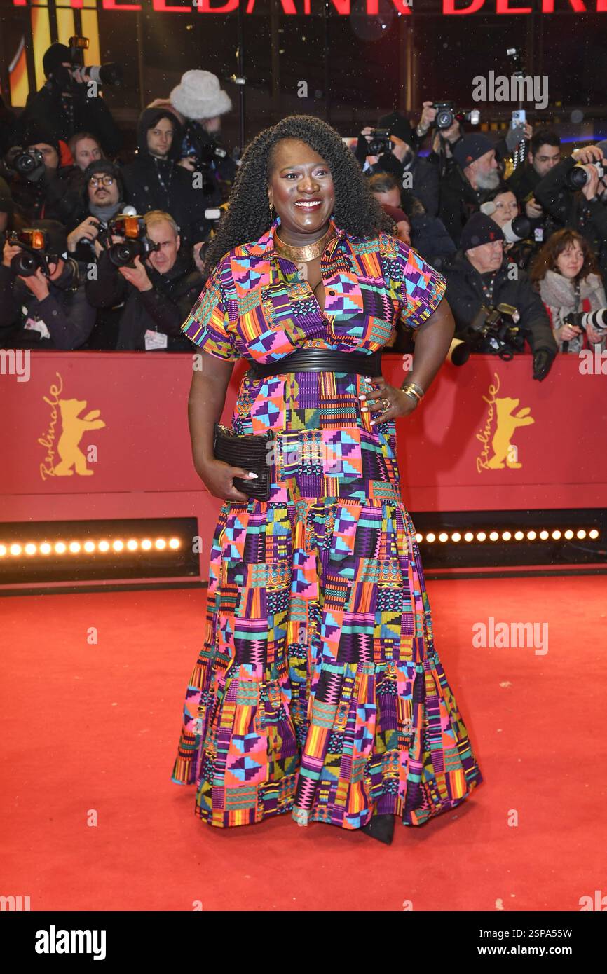 Thelma Buabeng bei der Premiere Das Licht und Berlinale Eroeffnung am ...
