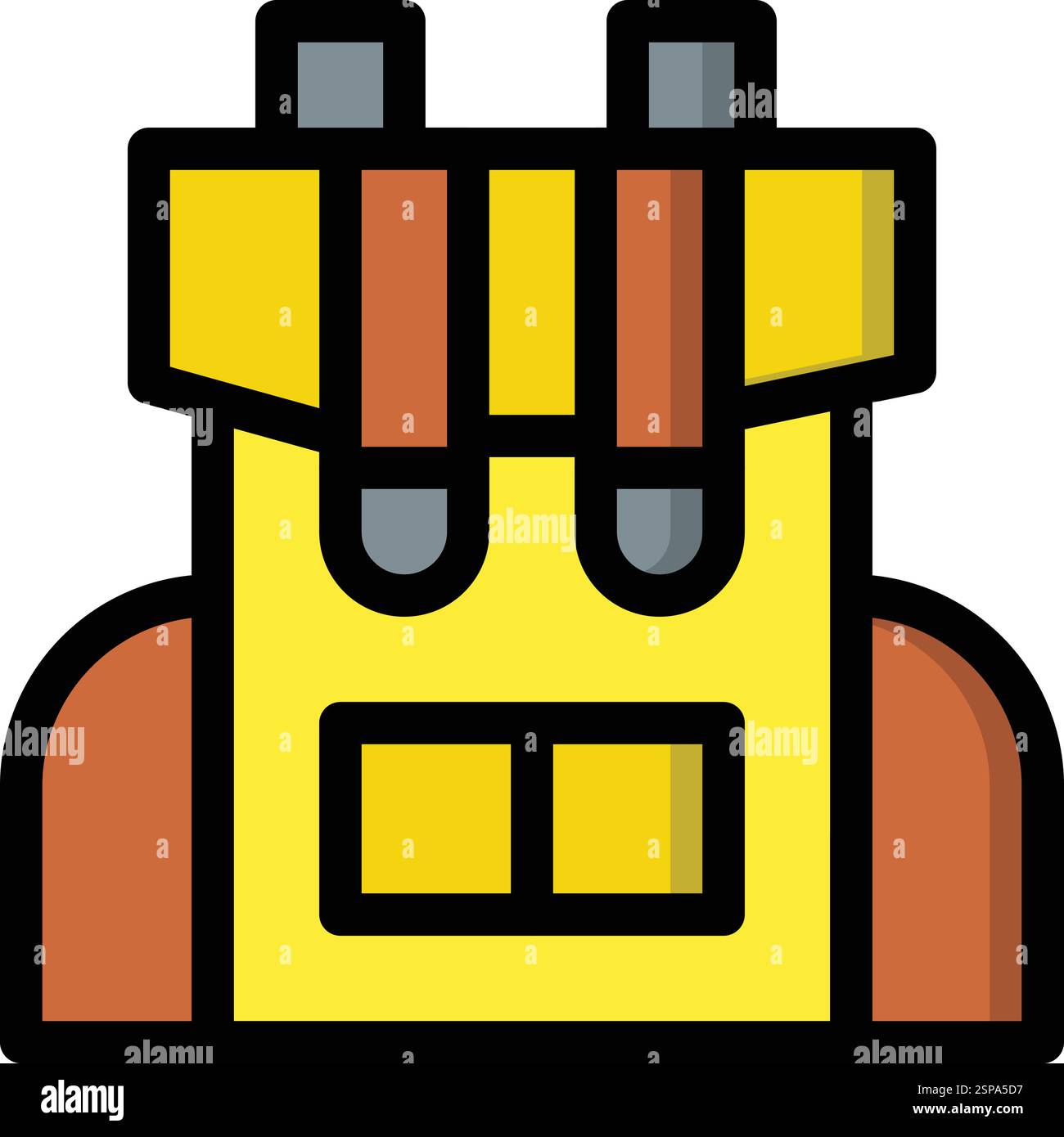 Backpack logo vector Cut Out Stock Images & Pictures - Alamy