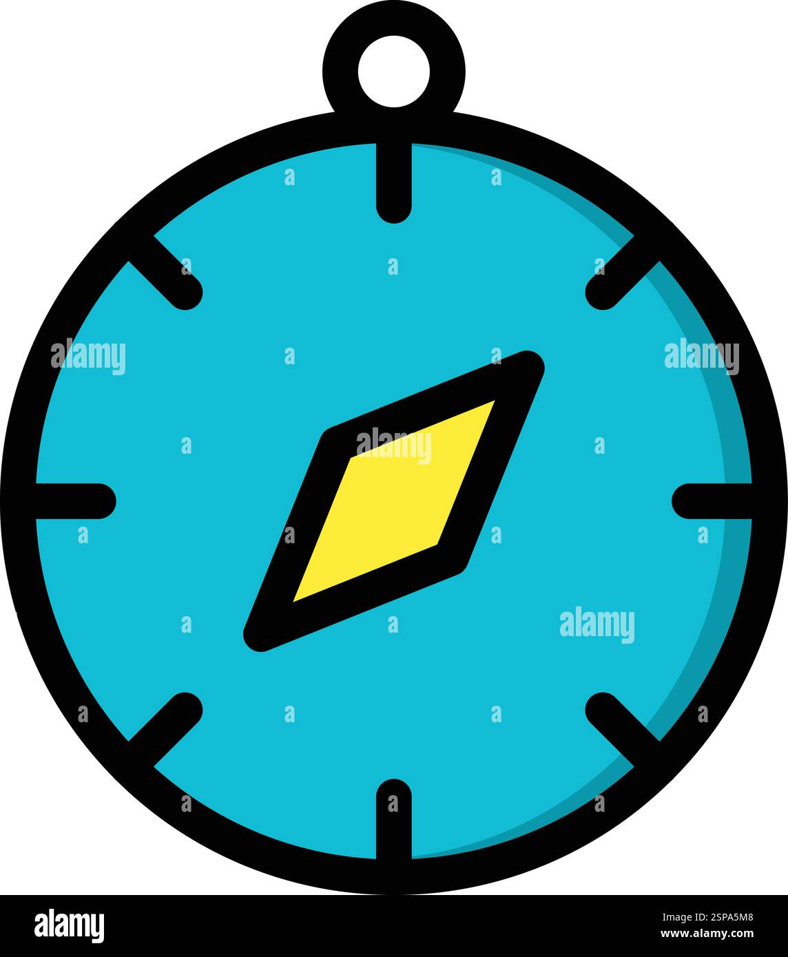Compass Vector Icon Design Illustration Stock Vector Image & Art - Alamy