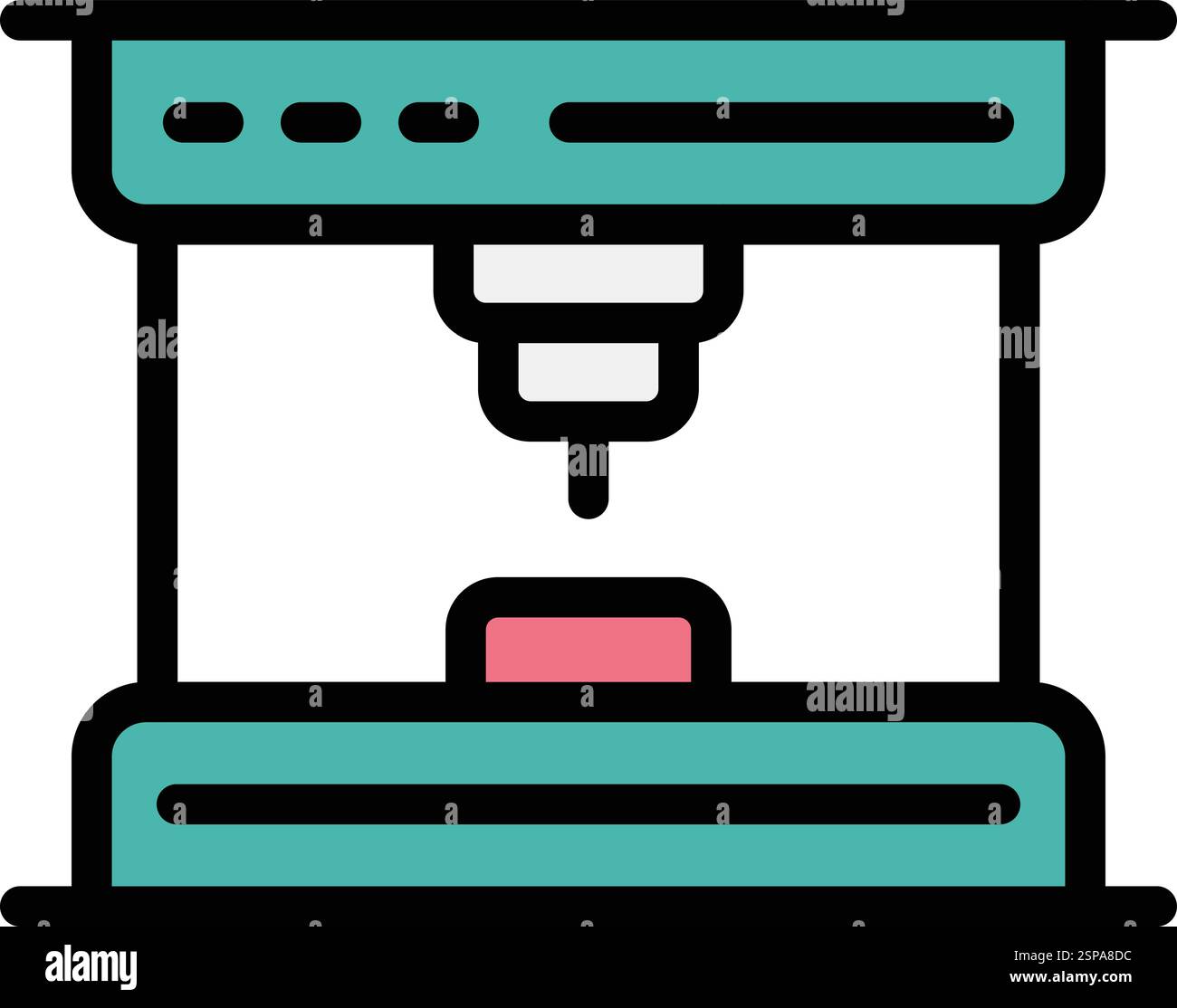 Coffee maker Vector Icon Design Illustration Stock Vector Image & Art ...