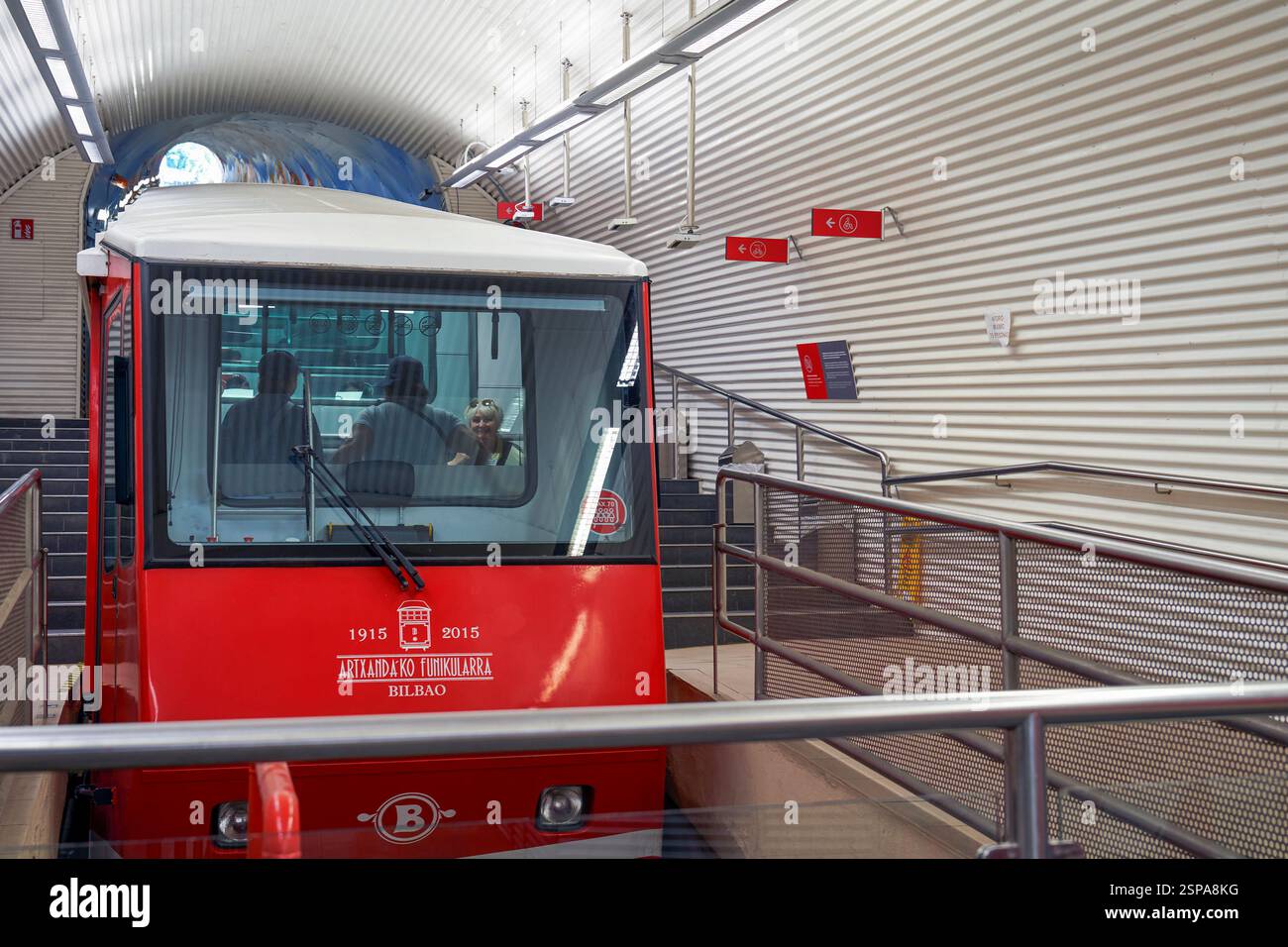Bilbao spain funicular hi-res stock photography and images - Alamy