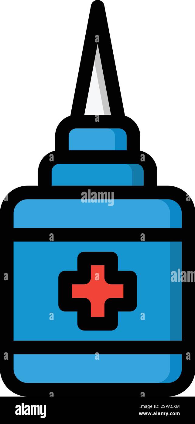 Nasal Spray Vector Icon Design Illustration Stock Vector Image & Art ...