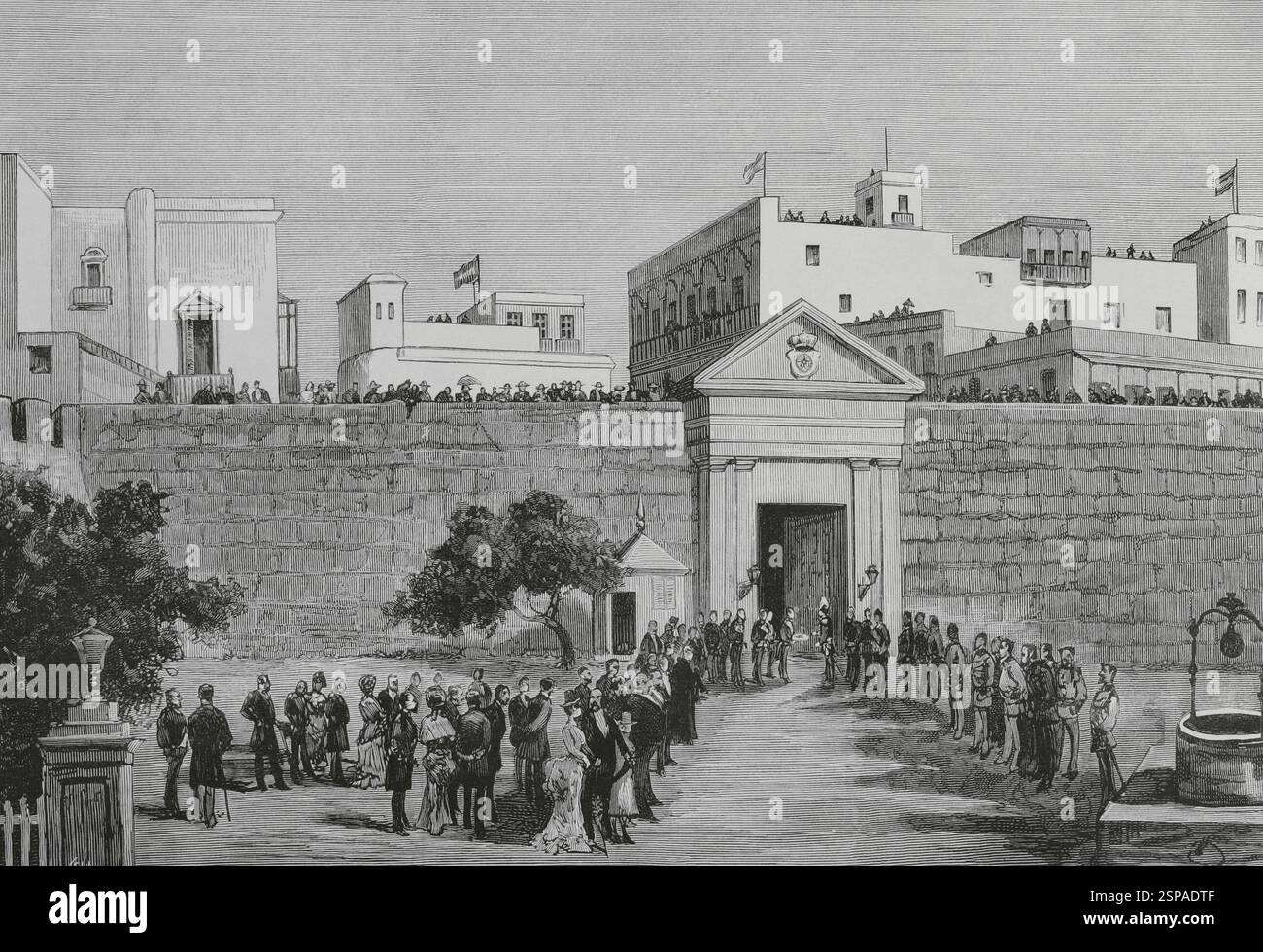 San Juan, Puerto Rico. Ceremony of assumption of office of the higher ...