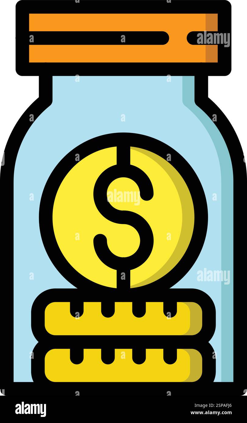 Jar logo design Stock Vector Images - Alamy