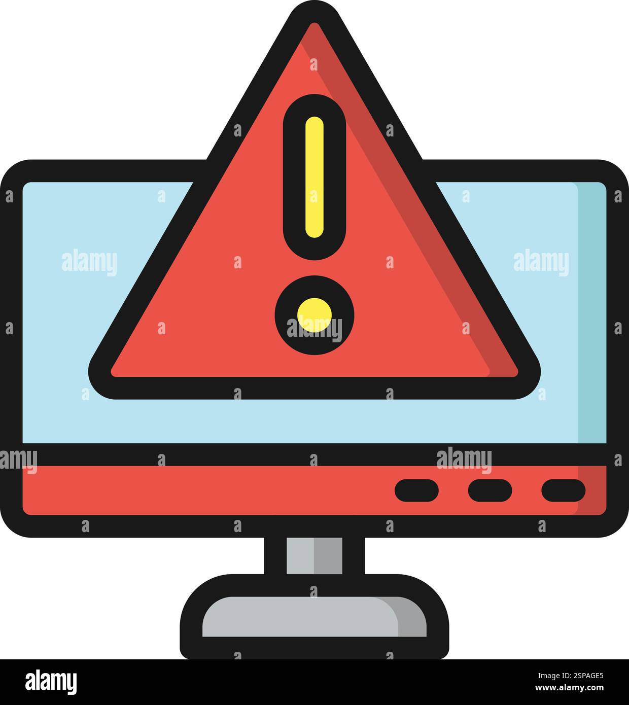 Caution vector design hi-res stock photography and images - Alamy