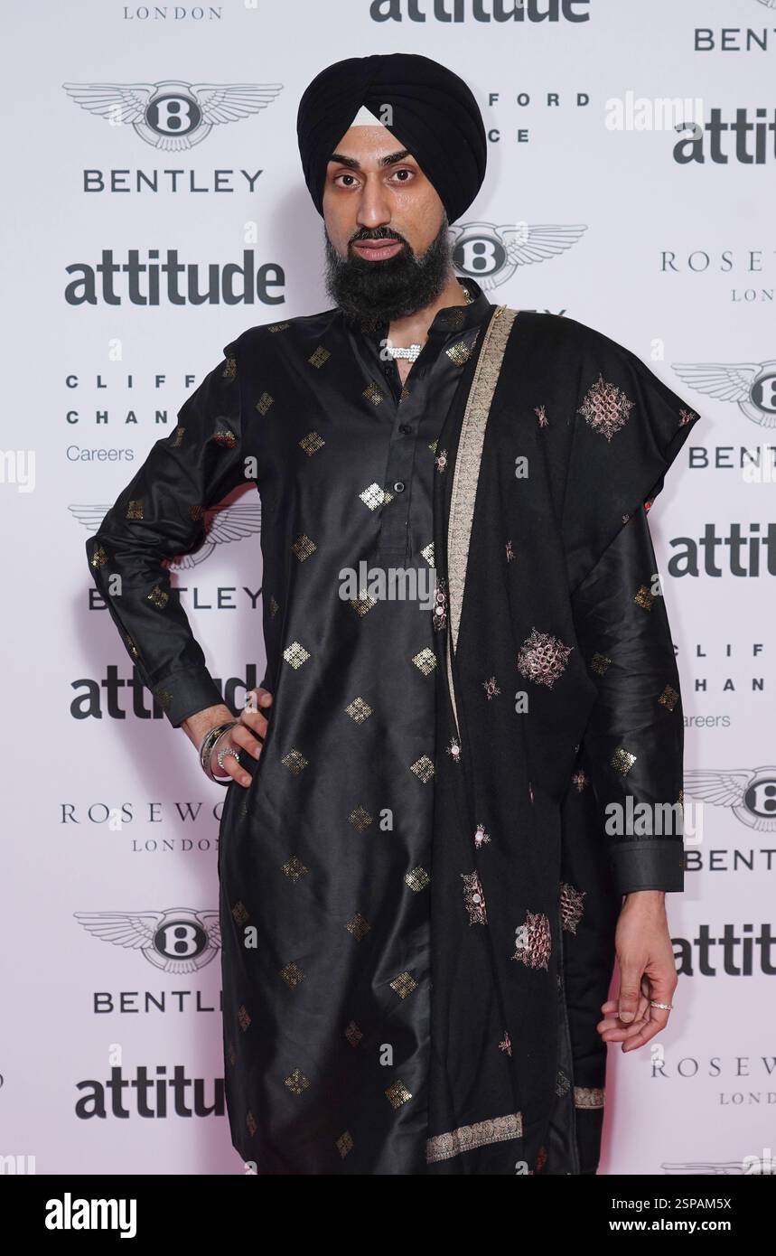 Dr. Sundeep Singh Boparai on the red carpet ahead of Attitude 101, at ...
