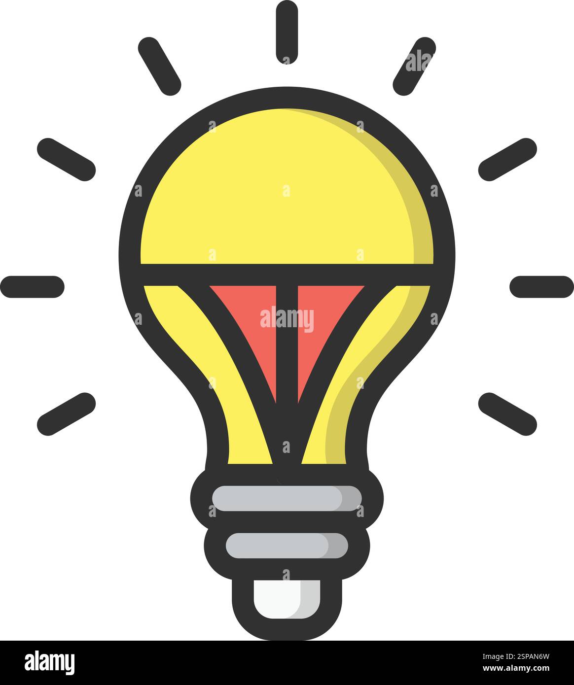 Led bulb icons set hi-res stock photography and images - Alamy