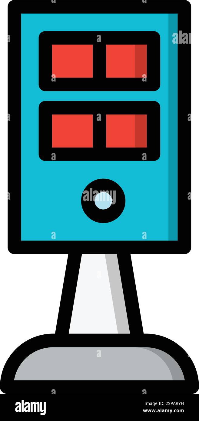 Kiosk illustration vector vectors hi-res stock photography and images ...