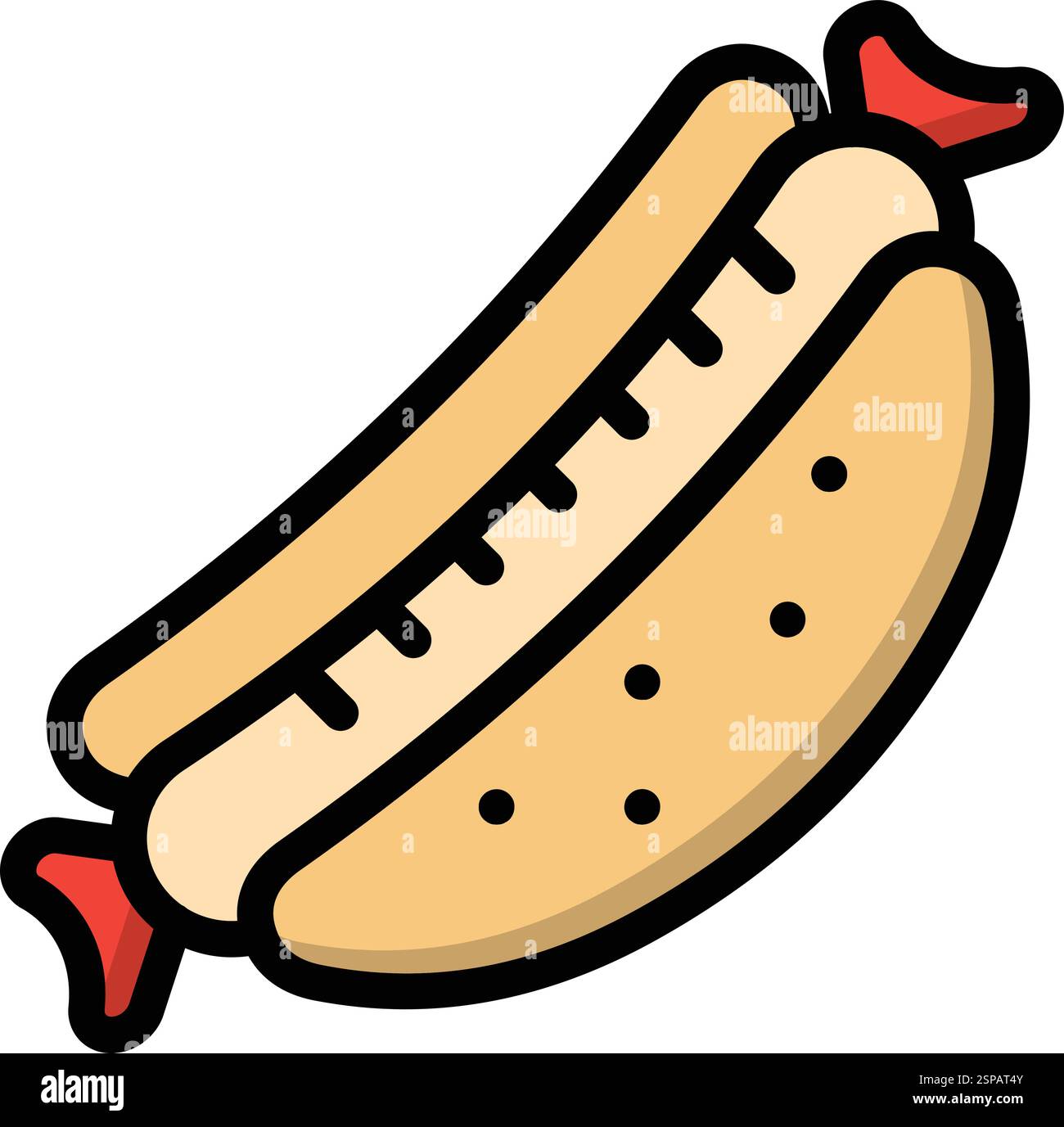 Hot dog for logos hi-res stock photography and images - Alamy
