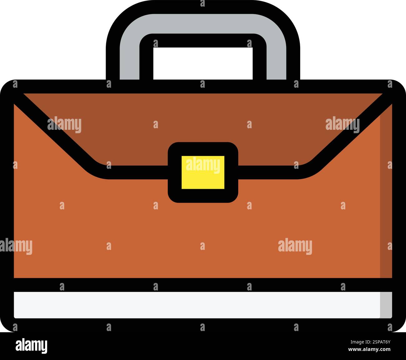 Flat briefcase vector vectors hi-res stock photography and images - Alamy