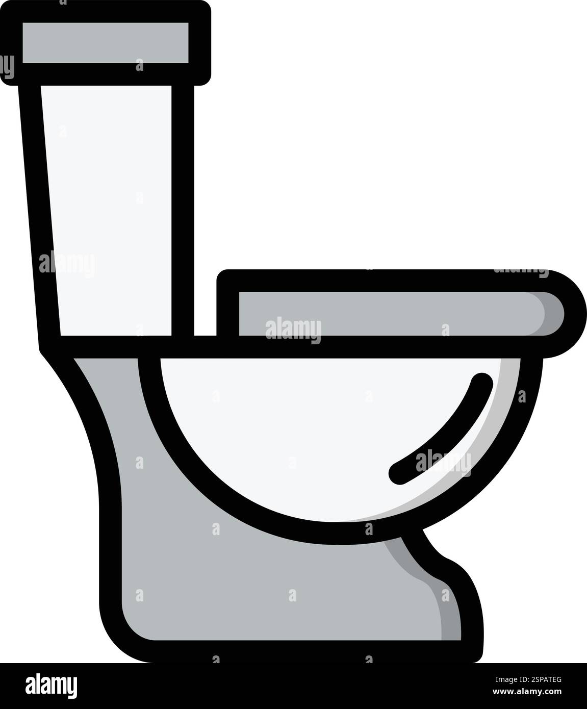 Toilet Vector Icon Design Illustration Stock Vector Image & Art - Alamy