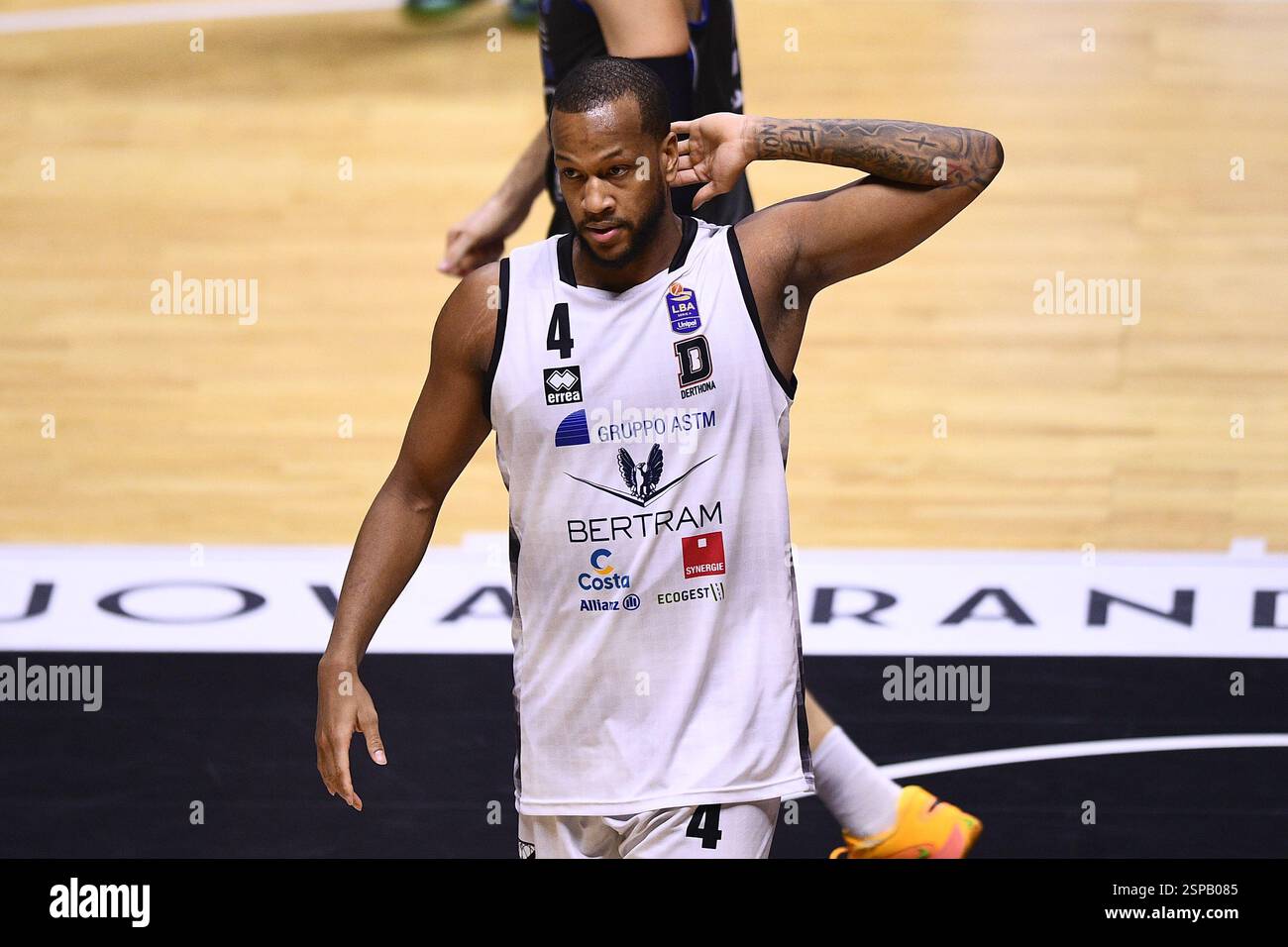 Justin Gorham during the LBA Frecciarossa Final Eight 2025 match ...