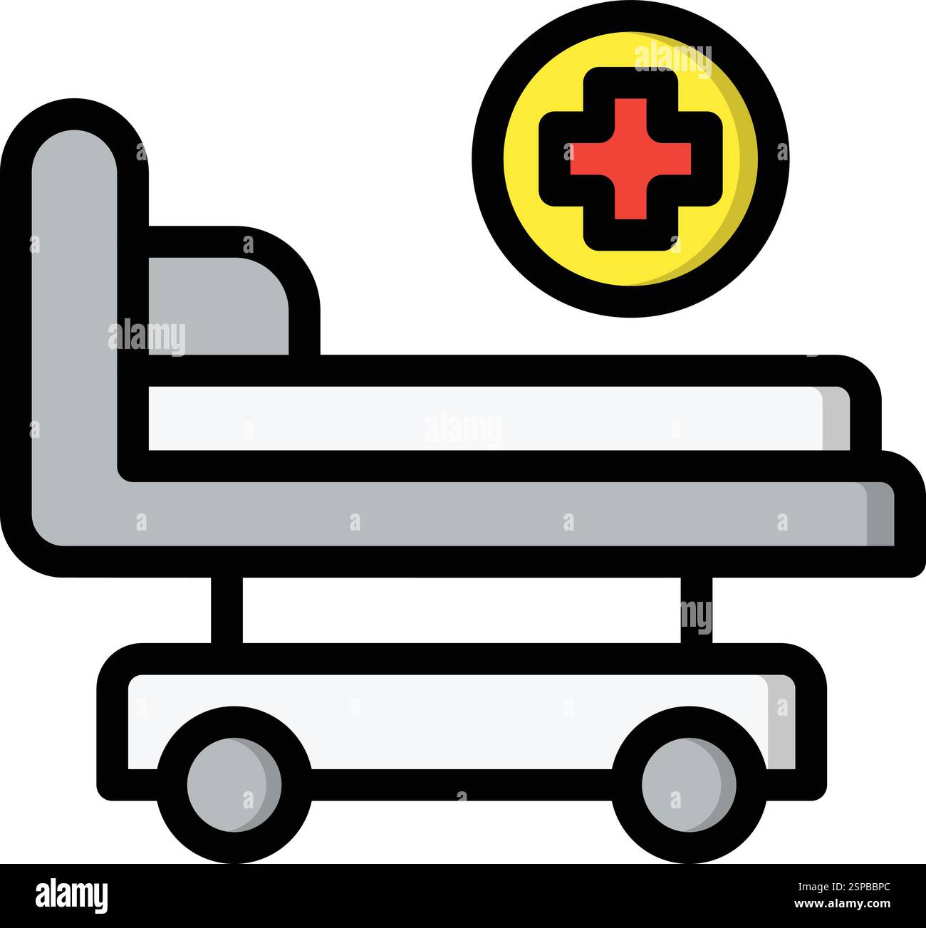 Healthcare bed vector hi-res stock photography and images - Alamy