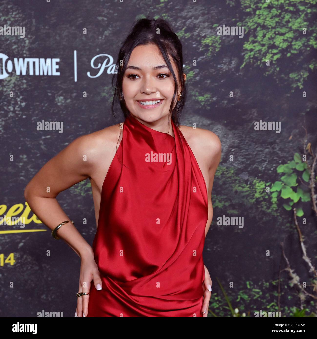 Los Angeles, United States. 13th Feb, 2025. Cast member Alexa Barajas ...