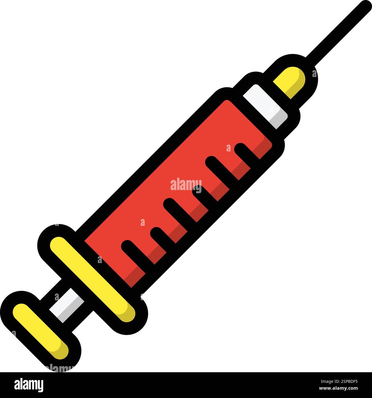 Filled syringe Cut Out Stock Images & Pictures - Alamy
