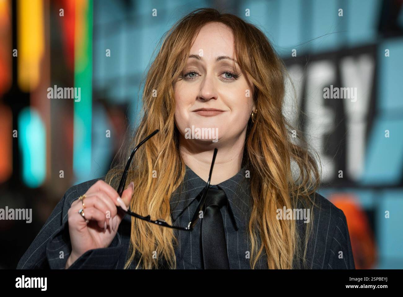 Brittany Broski poses for photographers upon arrival at the World ...