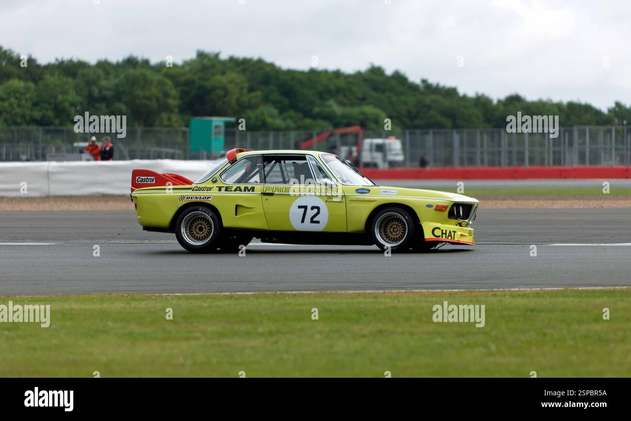 The Yellow, 1974, BMW 3.0 CSL, of Dominik and Dieter Roschmann ...