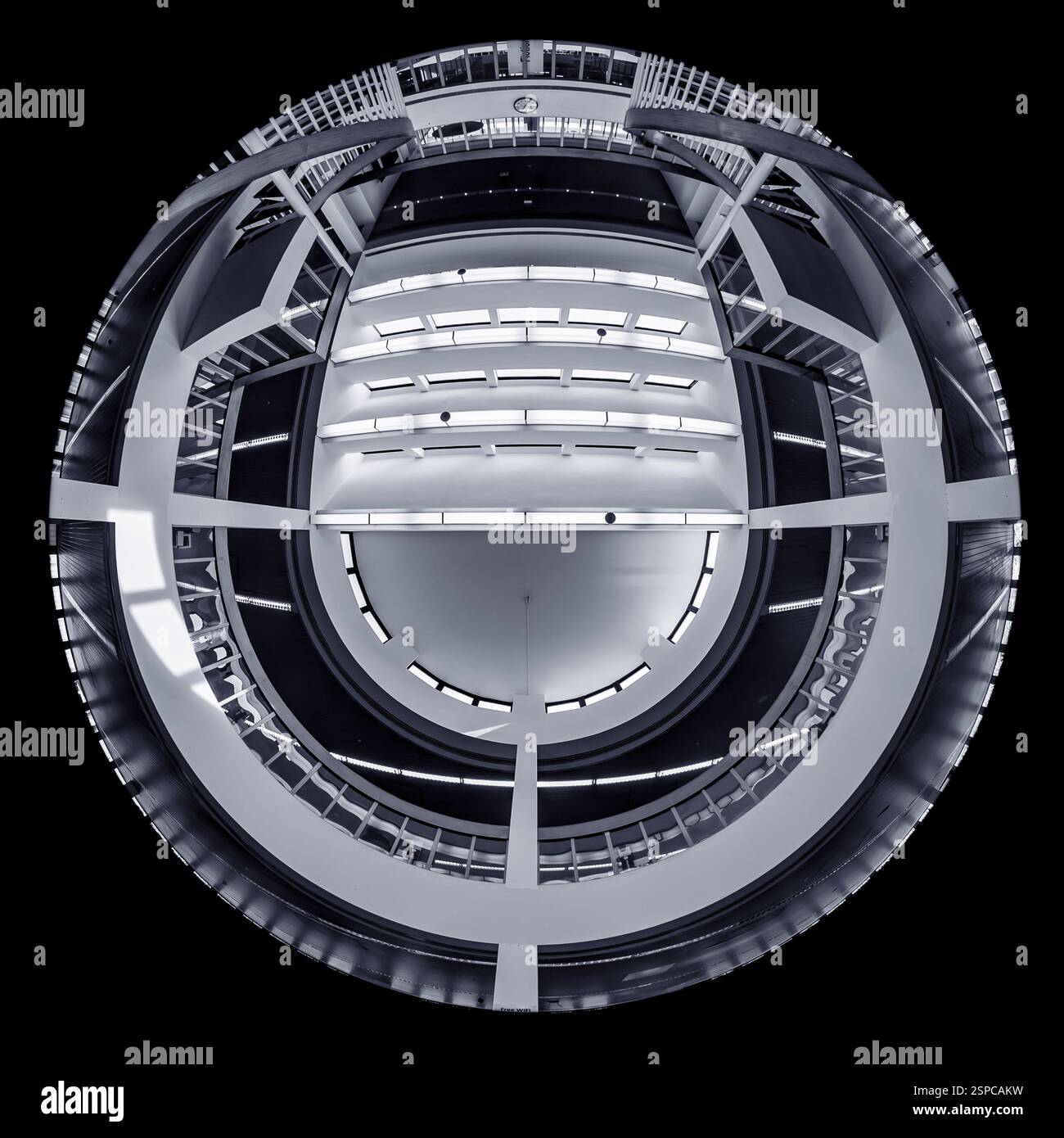 Swiss Cottage Library, London designed by Sir Basil Spence Stock Photo ...