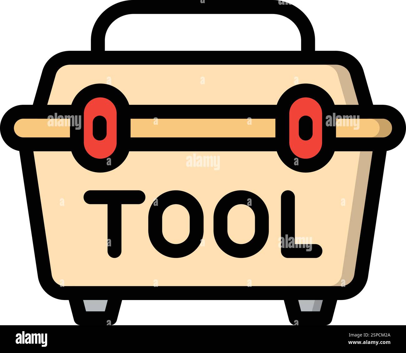 Tool box Vector Icon Design Illustration Stock Vector Image & Art - Alamy