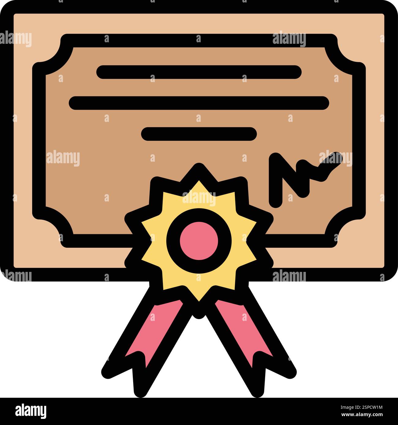 Diploma vector vectors hi-res stock photography and images - Alamy