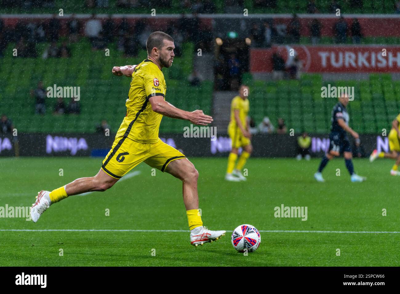 February 14, 2025, Melbourne, Victoria, Australia: Wellington Phoenix ...