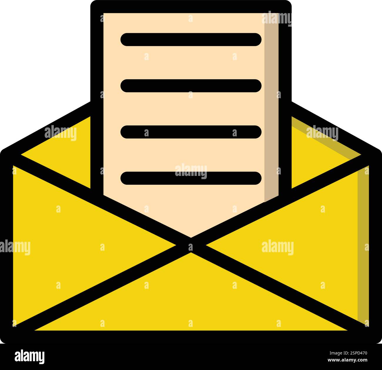 Envelope Vector Icon Design Illustration Stock Vector Image & Art - Alamy