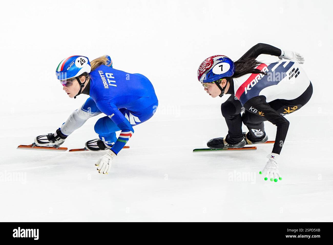 MILAN, ITALY - FEBRUARY 14: Gloria Ioriatti of Italy, Sukhee Shim of ...