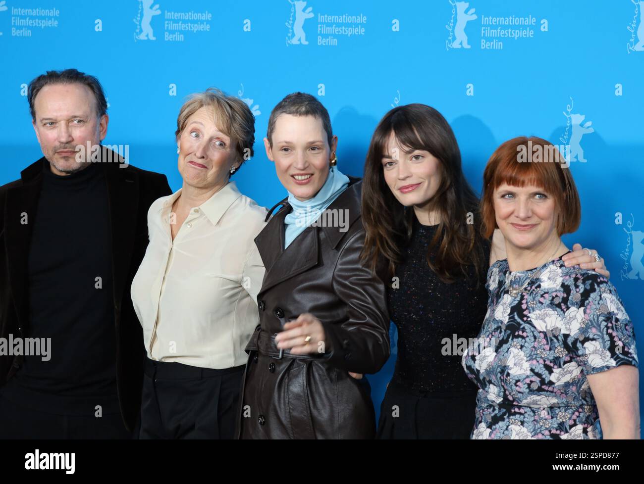 Berlin, Germany, 14th February 2025, Vincent Perez, Fiona Shaw, Vicky ...