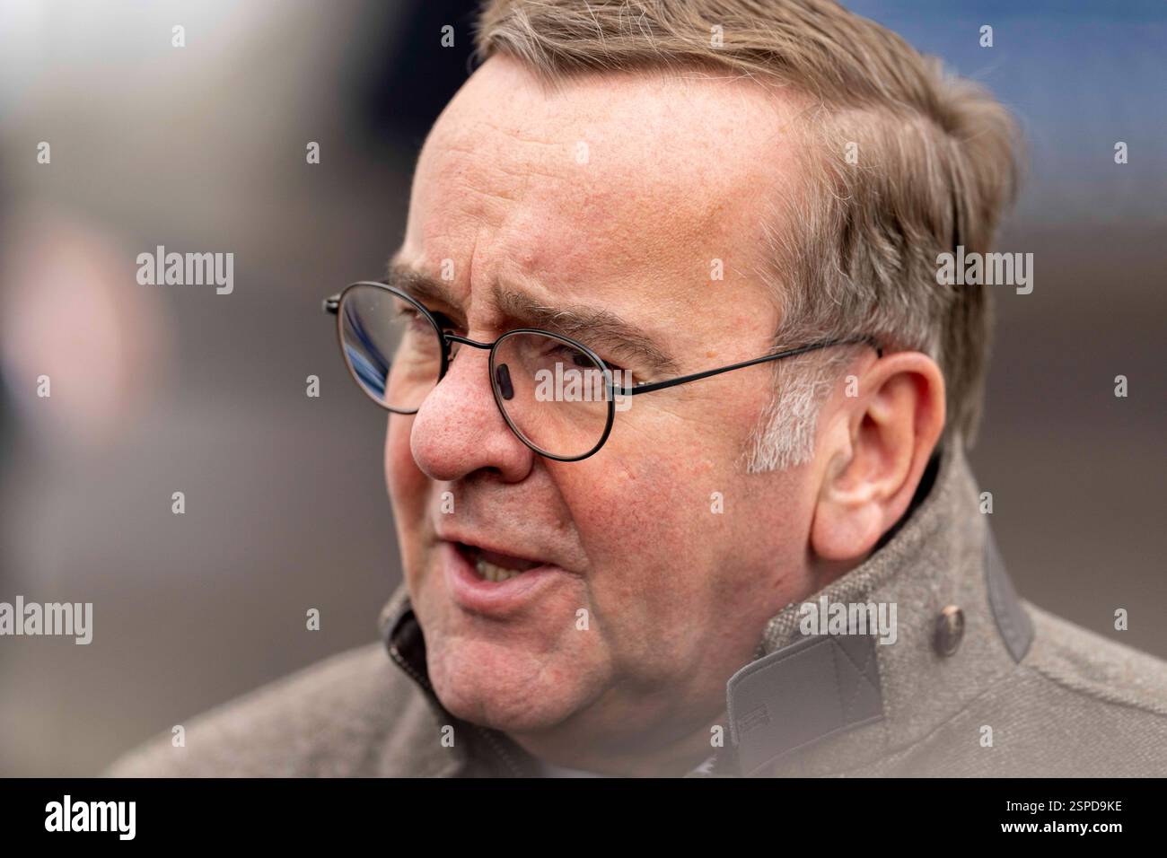 Doorstep with BORIS PISTORIUS at the 61st Munich Security Conference ...