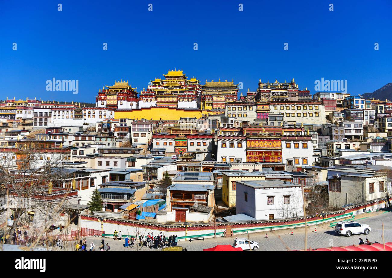 Gadan Songzanlin Temple, the largest Tibetan Buddhist monastery in ...