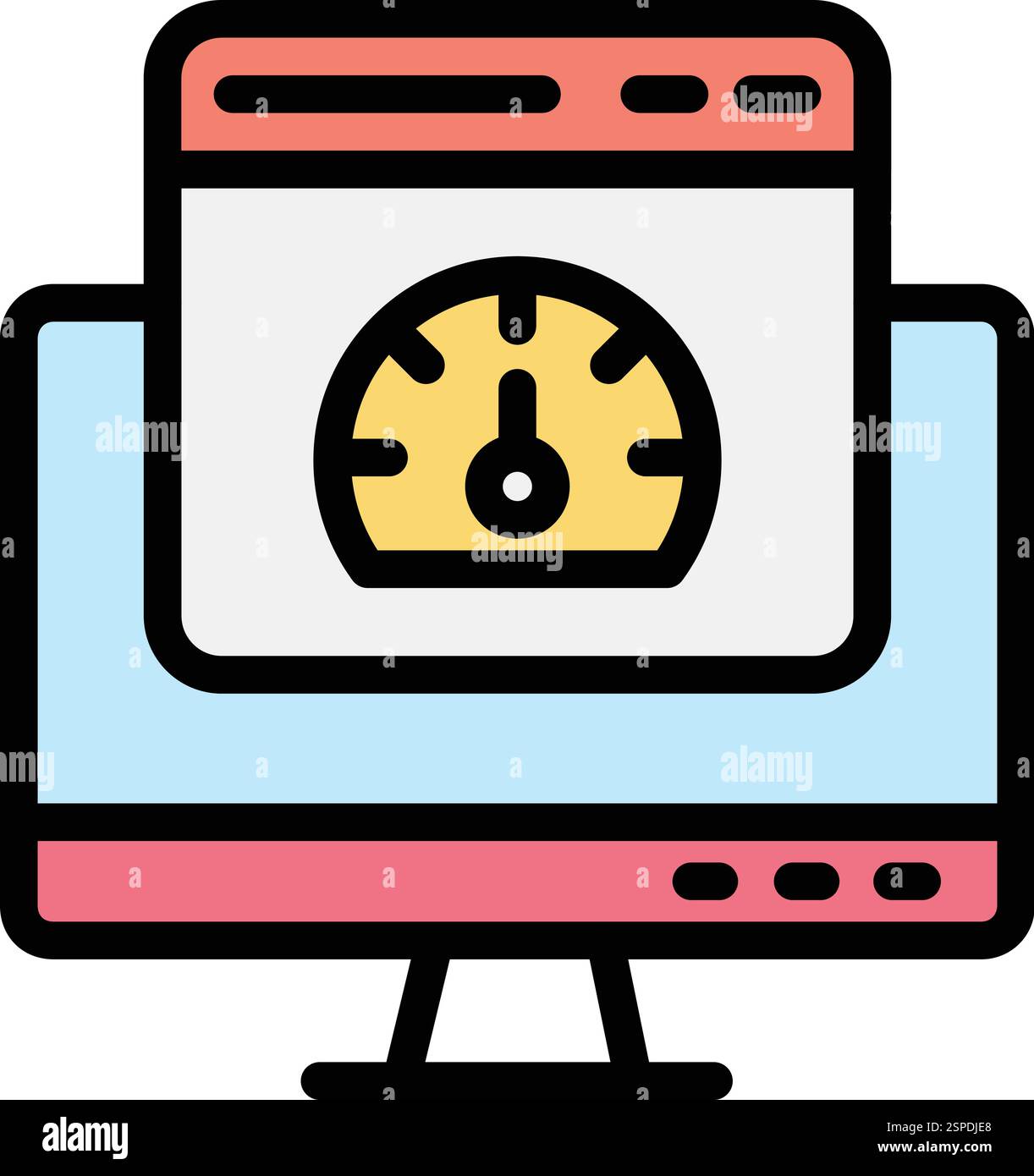 Speed internet vector vectors hi-res stock photography and images - Alamy