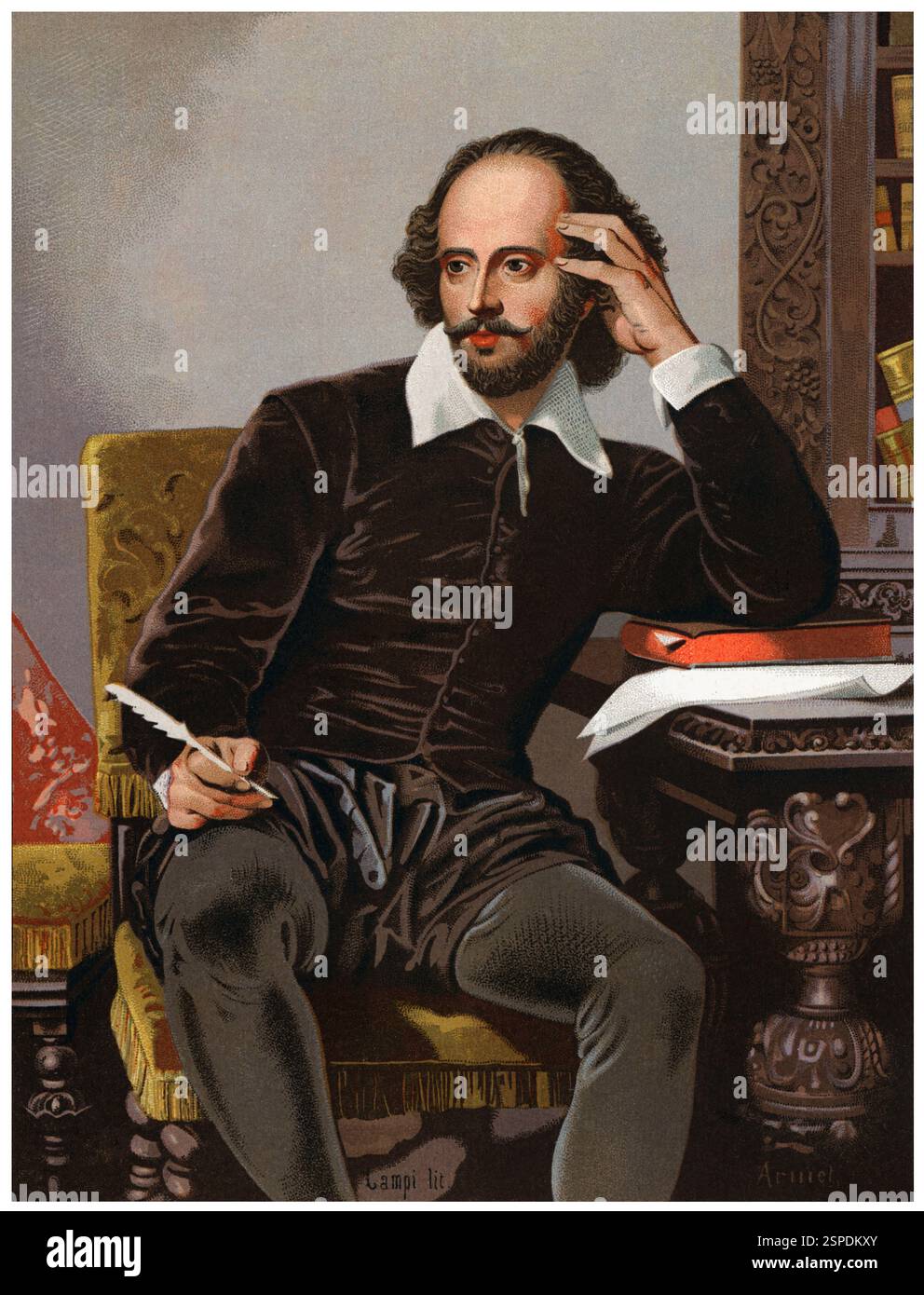 Edad Moderna. William Shakespeare (1564-1616), dramaturgo, poeta y ...