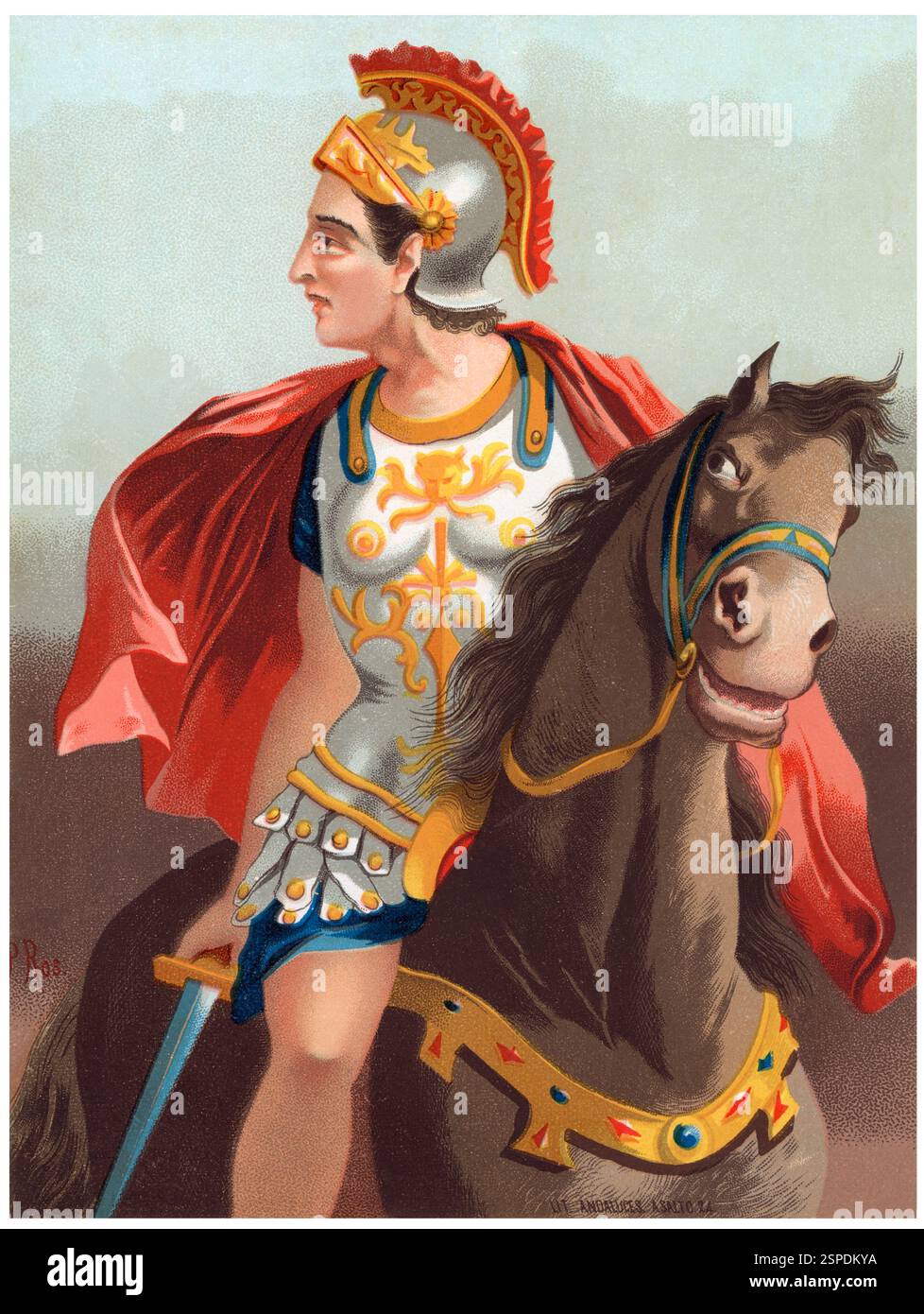 Edad Antigua. Alejandro Magno (356 aC-323 aC), rey de Macedonia, faraón ...