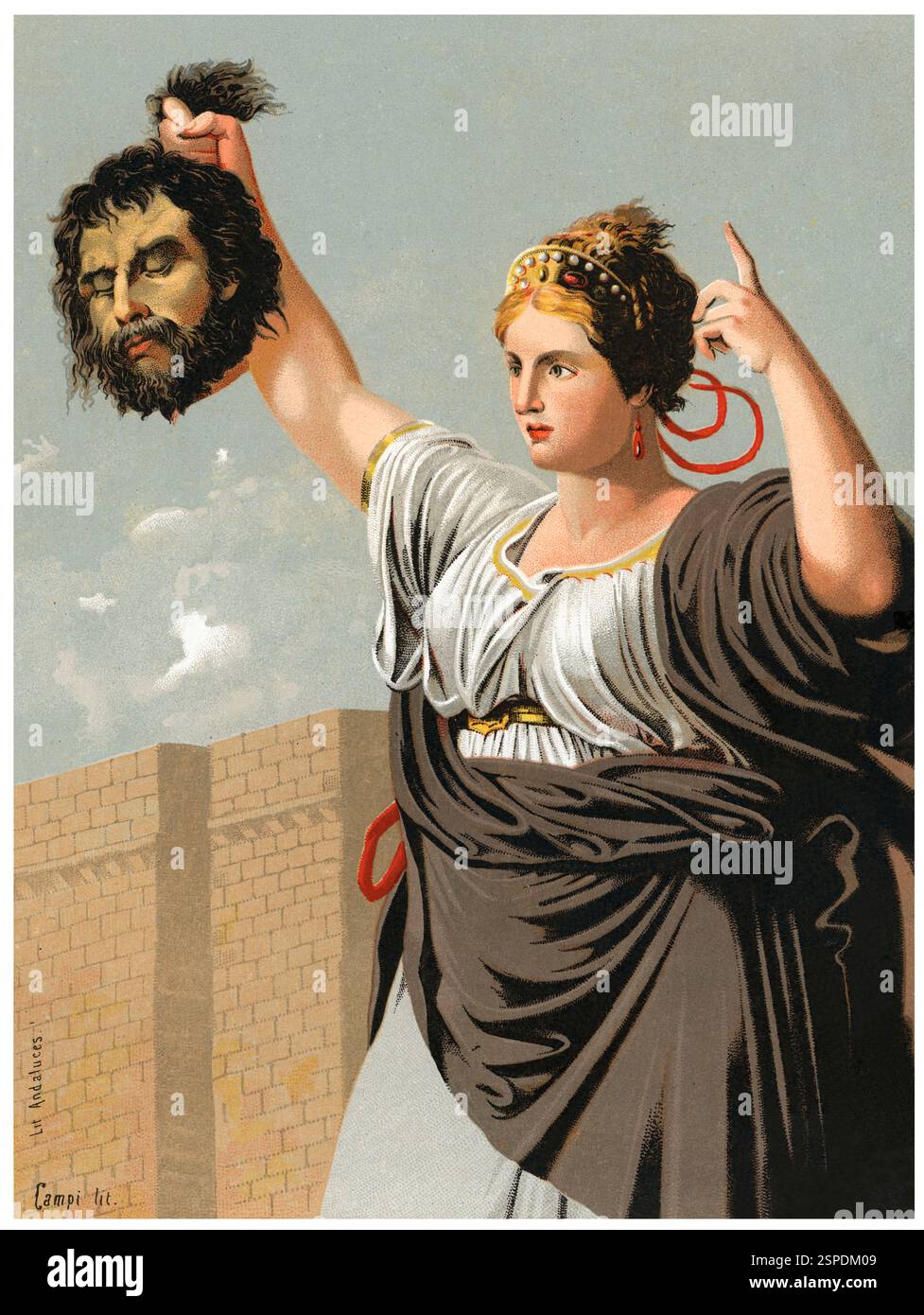 Antiguo Testamento. Judith, personaje literario del Libro de Judith que ...