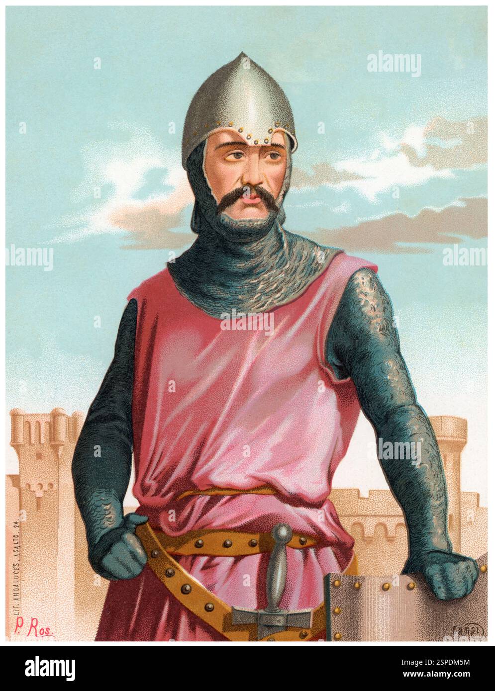 Edad Media. Rodrigo Díaz de Vivar (1045-1099), el Cid, líder militar ...