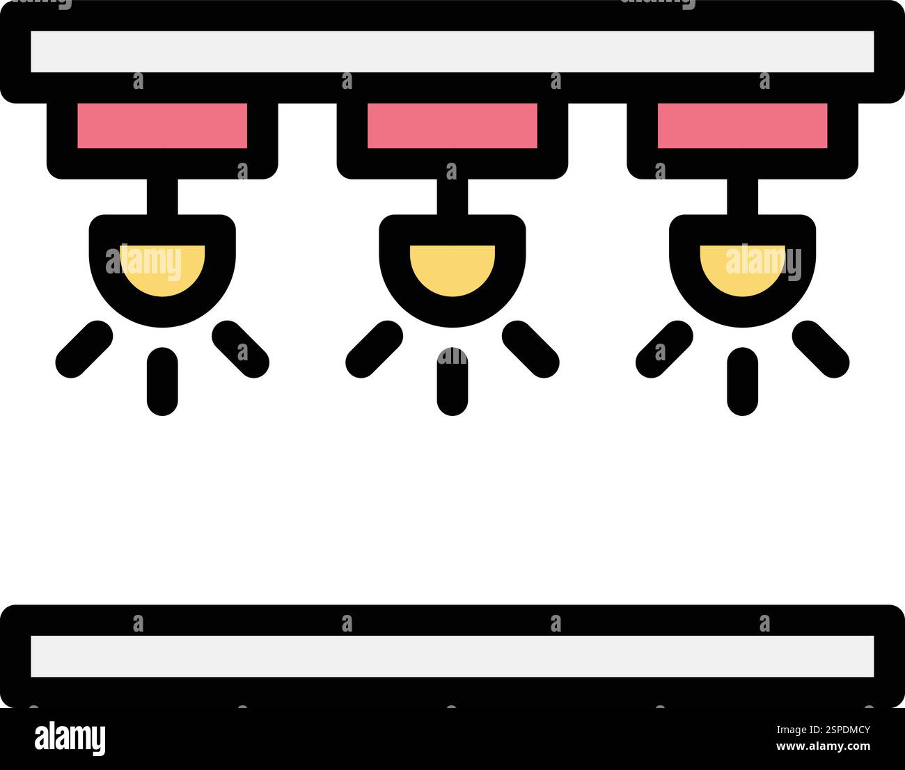 Spotlight icon vector vectors hi-res stock photography and images - Alamy