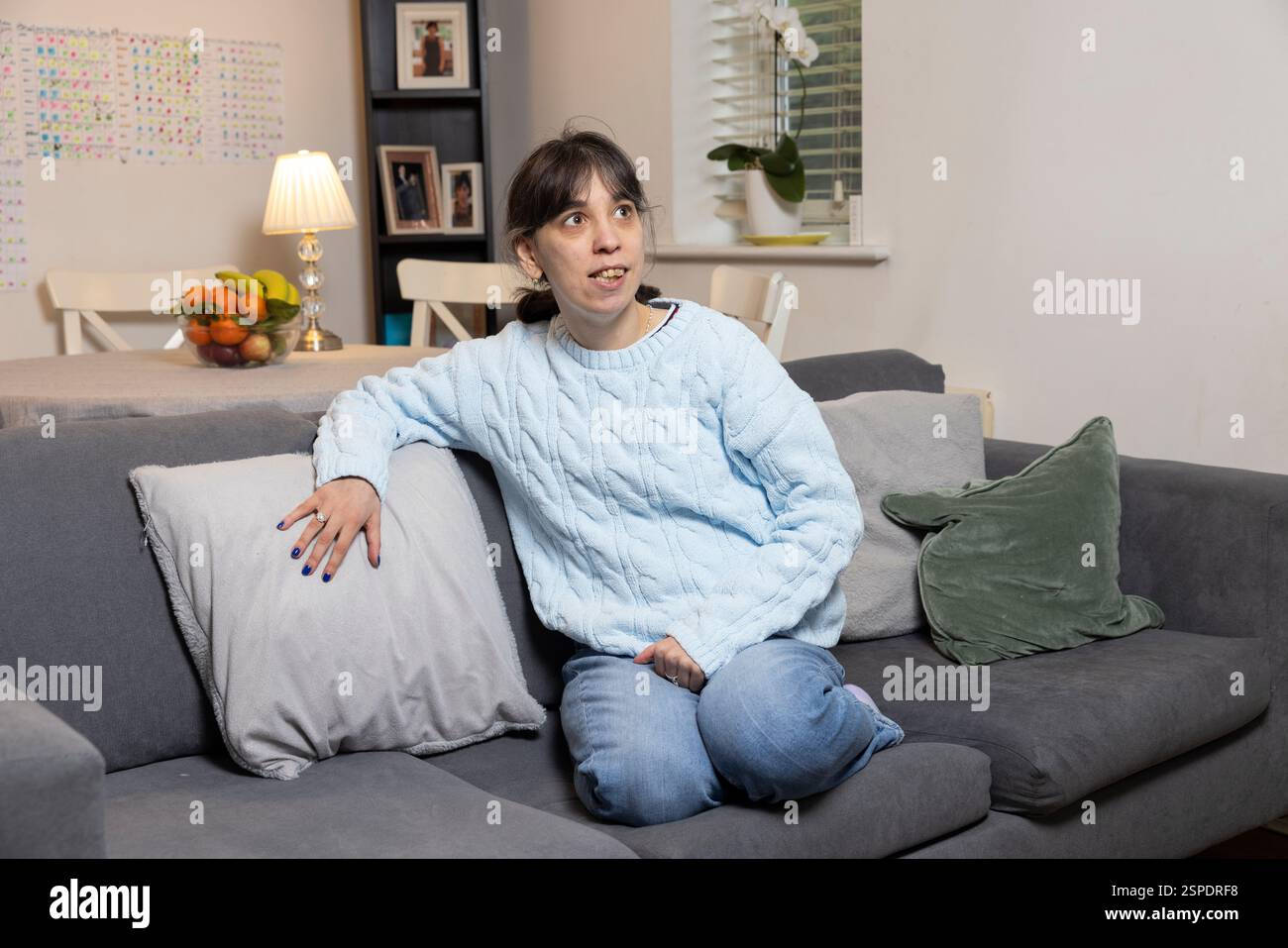 Elaine Levy, the mother of Fallon, who has Lennox–Gastaut syndrome ...
