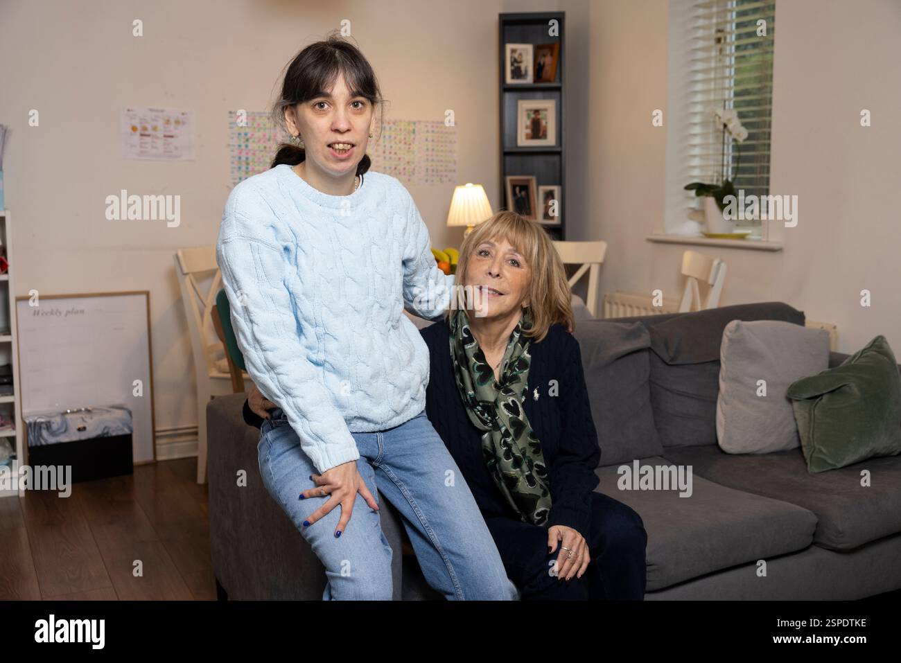Elaine Levy, the mother of Fallon, who has Lennox–Gastaut syndrome ...
